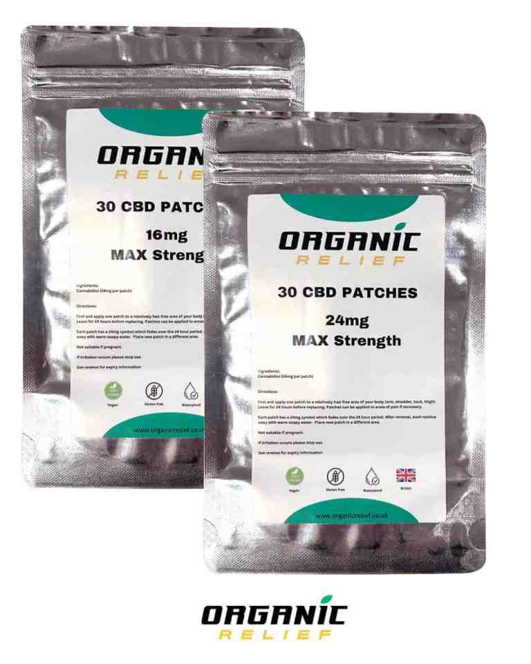 Find highly effective CBD patches UK | Organic Relief
